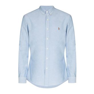 Ralph Lauren Chemise Oxford Coupe Classique - Homme - Chemises - Bleu - Taille: L