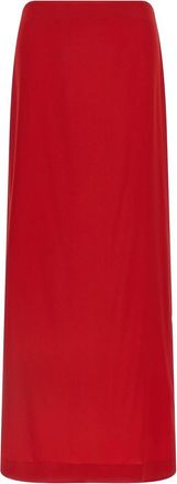 ARMARIUM Jupe Midi - Rouge