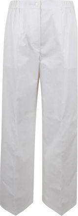 Patou Femme, Pantalons, Blanc, Taille: 36 FR Pantalon &agrave; Taille &Eacute;lastique