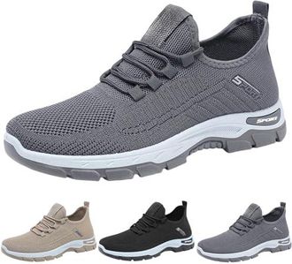 Generic Baskets tendance pour femme - Coupe large - Chaussures de sport confortables - Soutien de la vo&ucirc;te plantaire - En maille respirante - Chaussures ortho