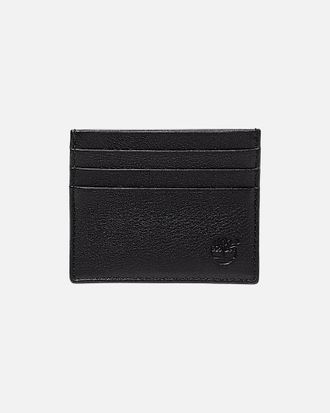 Timberland Kennebunk Kartenetui aus Leder f&uuml;r Herren in Schwarz, Herren, Schwarz