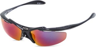 Balenciaga Schillernde Turbo Sonnenbrille - Schwarz