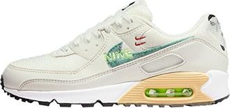 Nike Nike Femmes WMNS Air Max 90 DO9850 100 - Taille 5.5W, Blanc sommet/vert Neptune, 36 EU