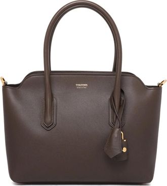 Tom Ford Femme, Sacs, Brun, Taille: ONE Size Alexander Medium Top Handle