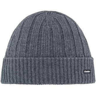 Eisbär Ayo Mütze anthrazit - Outdoor-Mütze mit Merino-Mix (mulesingfrei), Breiter Rippenstruktur & Nahtlosem Design - Wärmende, Atmungsaktive Wintermütze für