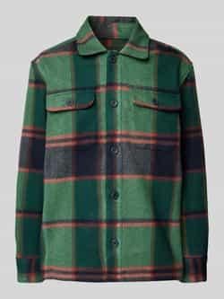 Fynch-Hatton Regular Fit Hemdjacke mit Brustpattentaschen