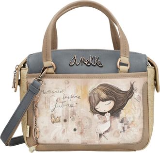 Anekke Bowling Memories Tasche - Eleganz und gro&szlig;es Fassungsverm&ouml;gen | Rei&szlig;verschluss und abnehmbarer Schultergurt | Ma&szlig;e: 28 x 22 x 14 cm