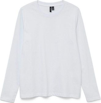 Vero Moda Langarmshirt VMPAULINA LS T-SHIRT GA JRS NOOS