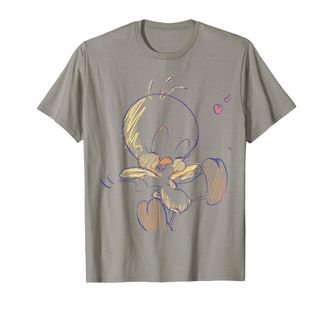 Looney Tunes Looney Tunes Tweety Draw Valentine T-Shirt