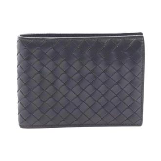 Bottega Veneta Portefeuille Pre-owned Intrecciato (bi-pli) - Homme - Pre-owned - Noir - Taille: ONE Size