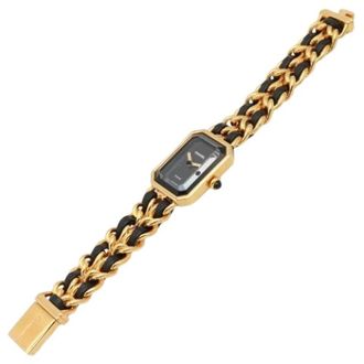 Chanel Montre vintage doccasion - Femme - Pre-owned - Noir - Taille: ONE Size