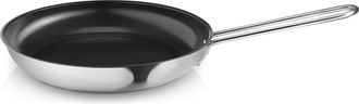 Eva Solo Eva Trio | Stainless Steel Bratpfanne 30 cm keramischer Slip-Let-Antihaftbeschichtung |Perfekte Allround-Bratpfanne für das tägliche Kochen | Polished