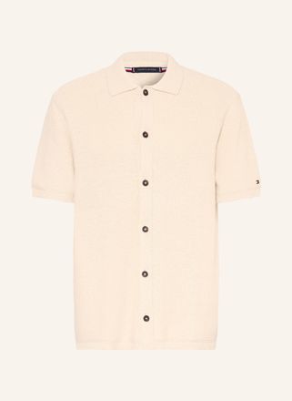 Tommy Hilfiger Kurzarm-Hemd Comfort Fit beige