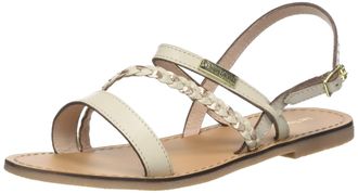 Les Tropeziennes LES TROPEZIENNES PAR M. BELARBI Femme BATRESSE Sandale, Creme Multi, 39 EU