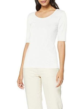 OPUS Daily F T-Shirt, Écru (Milk 1004), 42 (Taille Fabricant: 40) Femme