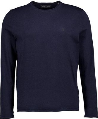 Marc O'Polo Herren Pullover blau unifarben