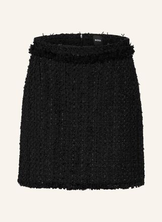HUGO BOSS Tweed-Rock Vokila schwarz