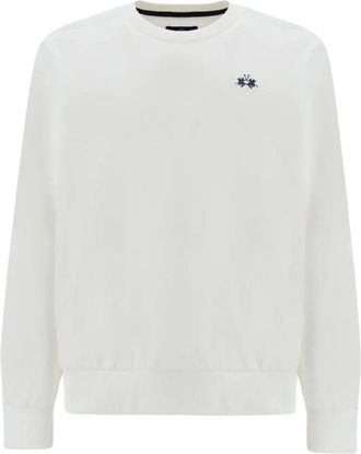 La Martina Homme, Sweatshirts et sweats &agrave; capuche, Blanc, Taille: L Aldo Essential SweaT-shirt