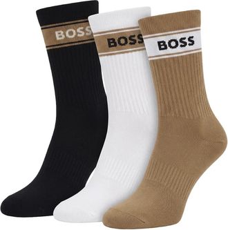 HUGO BOSS Gerippte Socken in Wadenl&auml;nge - - Underwear - Herren - Mehrfarbig - S
