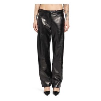 Khaite Miles Pant - Femme - Pantalons - Noir - Taille: 38 FR