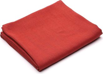 LinenMe Orange Leinen Tischdecke Lara, 135 x 183 cm