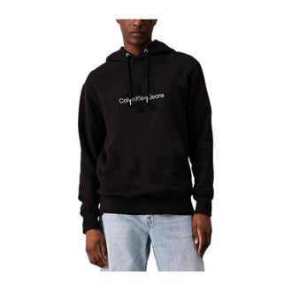 Calvin Klein Pullover Hoodie - - Sweatshirts & Hoodies - Herren - Schwarzk - M