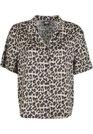 Urban Classics Blusentop Urban Classics Ladies Leo Resort Shirt