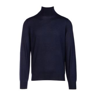 Brunello Cucinelli Homme, Pulls, Bleu, Taille: L Pull Tricoté Élégant pour Homme