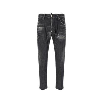Dsquared2 Used-effect Skater Jeans