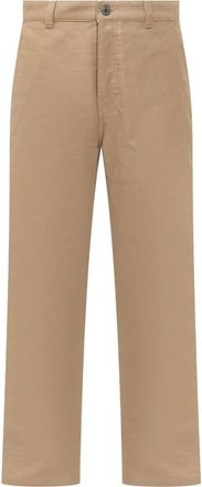 Ami Homme, Pantalons, Beige, Taille: XS Pantalon de travail