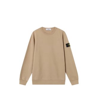 Stone Island Logo-patch Crew-neck Sweater