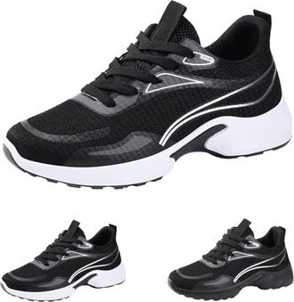 Generic Chaussures orthop&eacute;diques pour homme - Baskets &eacute;paisses et confortables - Chaussures de randonn&eacute;e respirantes - Chaussures dext&eacute;rieur et de sport avec 