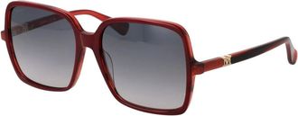 Max Mara Femme, Accessoires, Rouge, Taille: ONE Size Lunettes de soleil en ac&eacute;tate