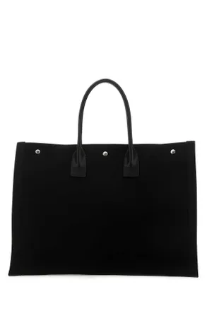 Saint Laurent Rive Gauche Tote Bag - Black