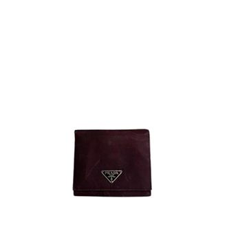Prada Portefeuille Vintage Pre-owned - Femme - Pre-owned - Violet - Taille: ONE Size