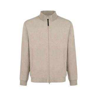 People of Shibuya Homme, Vestes, Gris, Taille: M Saku Full-Zip Stand-Collar SweaT-shirt