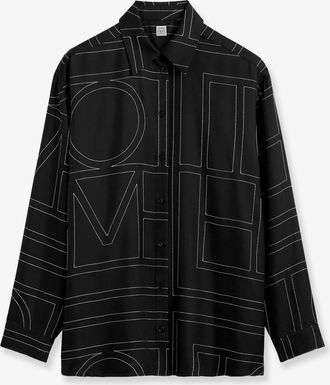 Toteme Classic Pajamas organic silk shirt - TOTEME - gender_Woman