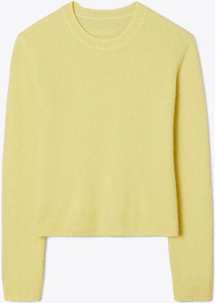 Tory Burch Damen Pullover aus Kaschmir und Seide