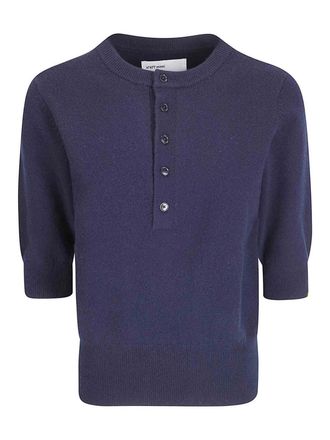 Extreme Cashmere Top - Bleu Fonc&eacute;
