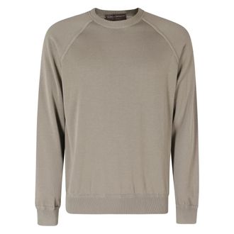 FILIPPO DE LAURENTIIS Girocollo Taglio Felpa Crepe - - Sweatshirts & Hoodies - Herren - Braun - XL