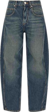 Isabel Marant Straight Leg Jeans - Blau