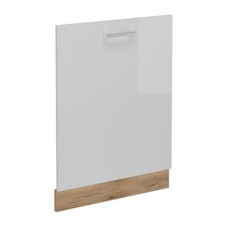 Vicco Panneau de lave-vaisselle R-Line, Blanc Haute brillance, 60cm sans pt