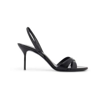 PARIS TEXAS Femme, Chaussures, Noir, Taille: 37 1/2 EU Sandales &agrave; Talons Aiguilles Bout Arrondi