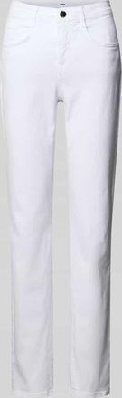 Brax Slim Fit Jeans mit Knopfverschluss Modell Mary