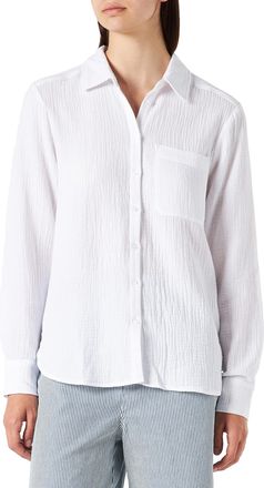 Part Two Part Two Damen Jingapw Sh Shirt Relaxed Fit Hemd, Bright White, 34
