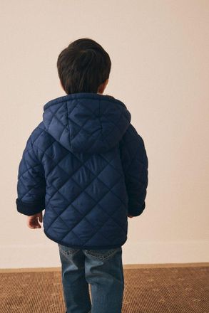 Next Steppjacke Gesteppter Mantel mit Borgfutter (1-St)