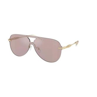 Michael Kors Femme, Accessoires, Jaune, Taille: ONE Size Lunettes de soleil &agrave; monture en m&eacute;tal