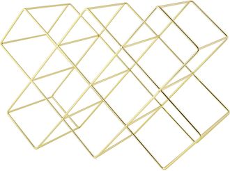 Echtwerk Echtwerk Weinregal für bis zu 8 Flaschen, Flaschenregal freistehend, Weinflaschenhalter, Weinlagerung, Weinaufbewahrung, Weinständer, aus hochwertigem