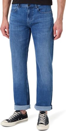 7 For All Mankind Herren Standard Mid Blue Jeans, Mid Blue, 36W EU