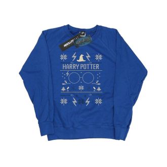 Harry Potter Sweatshirt f&uuml;r Damen (K&ouml;nigsblau)